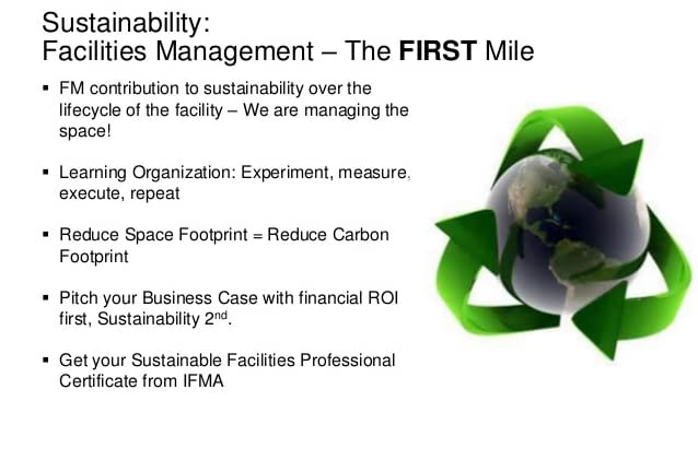 Sustainability in Facilities Management || About Sustainability